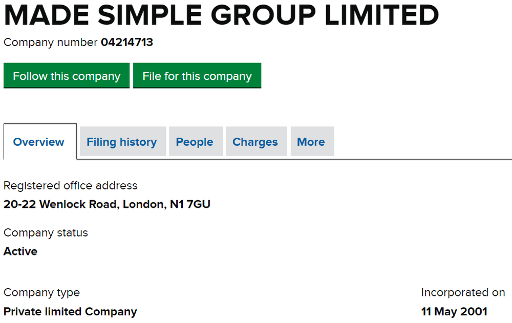 What does an "Active" status mean with Companies House? | Companies ...