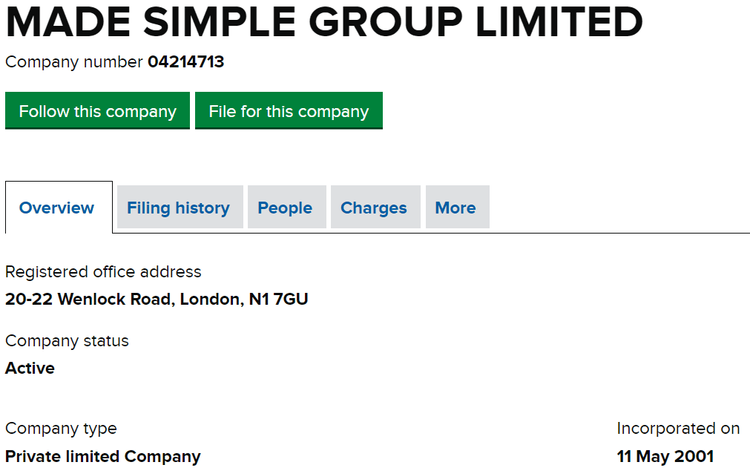 What does an "Active" status mean with Companies House? | Companies ...